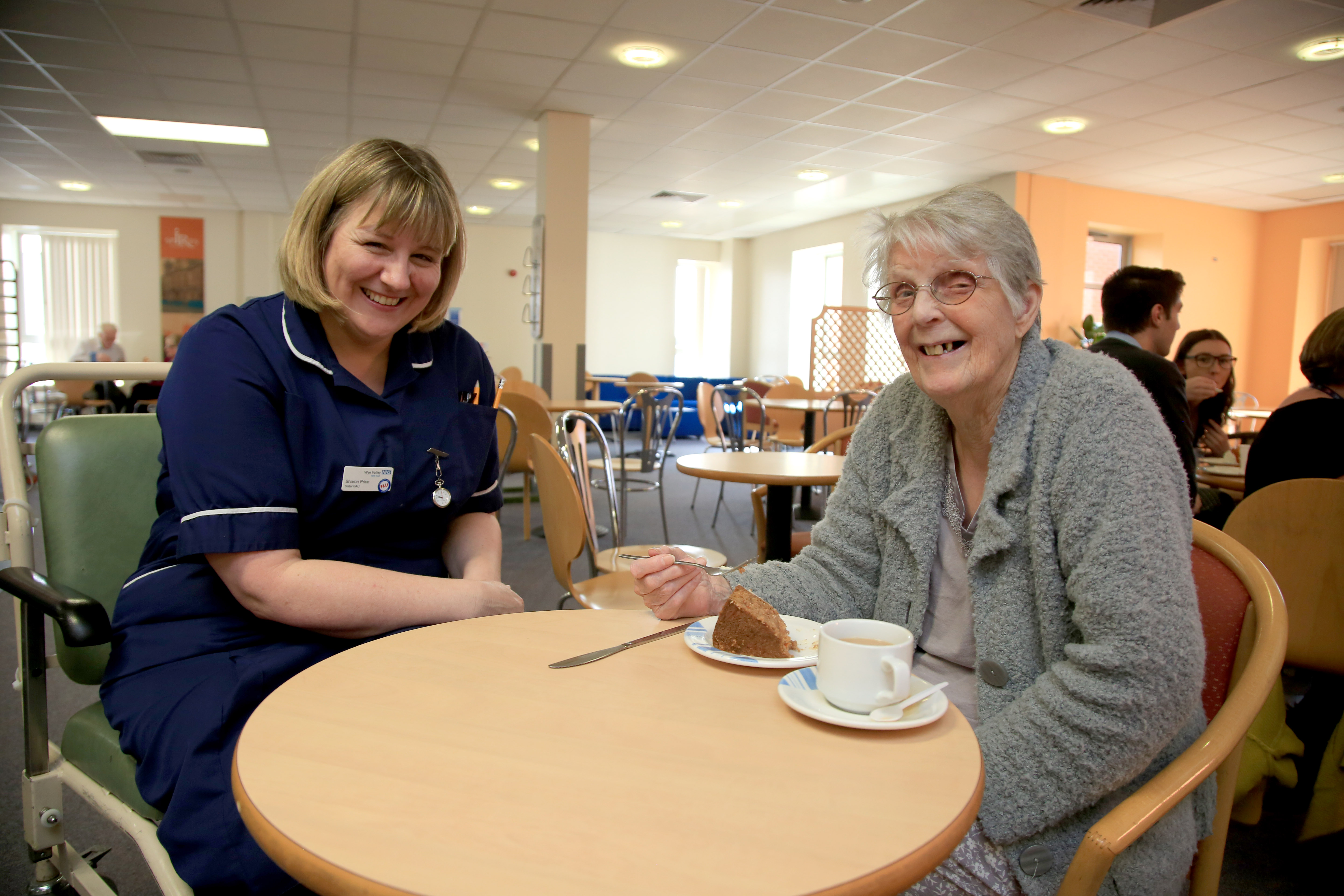 Patients enjoy Worldwide Afternoon Tea at Hereford County Hospital